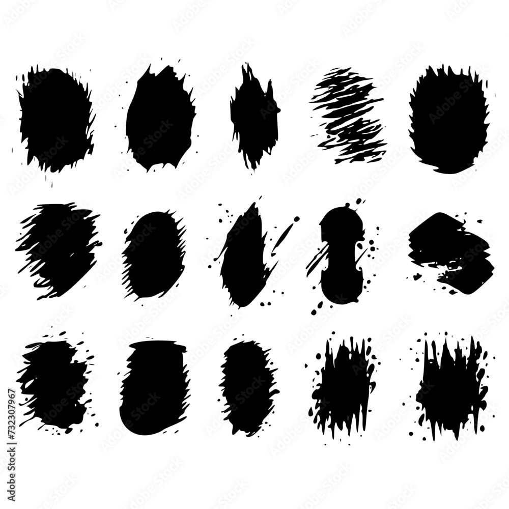 paint splatter svg, ink splatter svg, splatter silhouette, paint streak ...