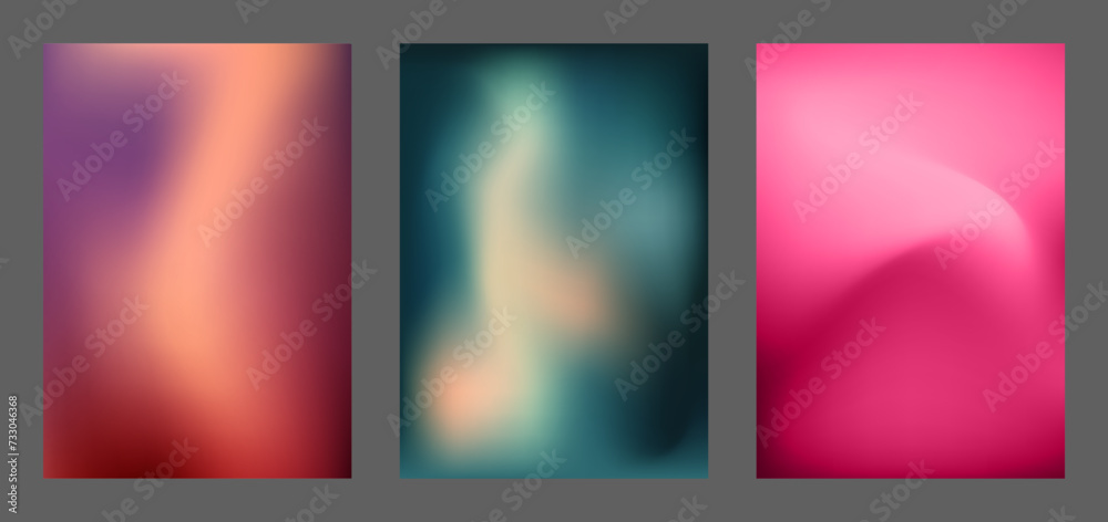 Colorful blurred background. The color gradient of the cover, book ...
