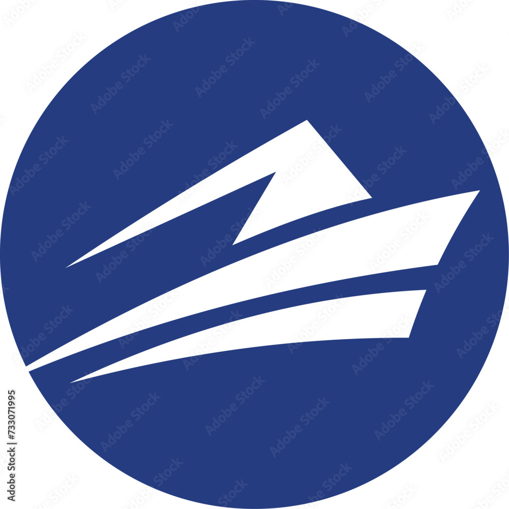 Speed boat Logo of Speedboat ship vector, cruise icon, yacht symbol ...
