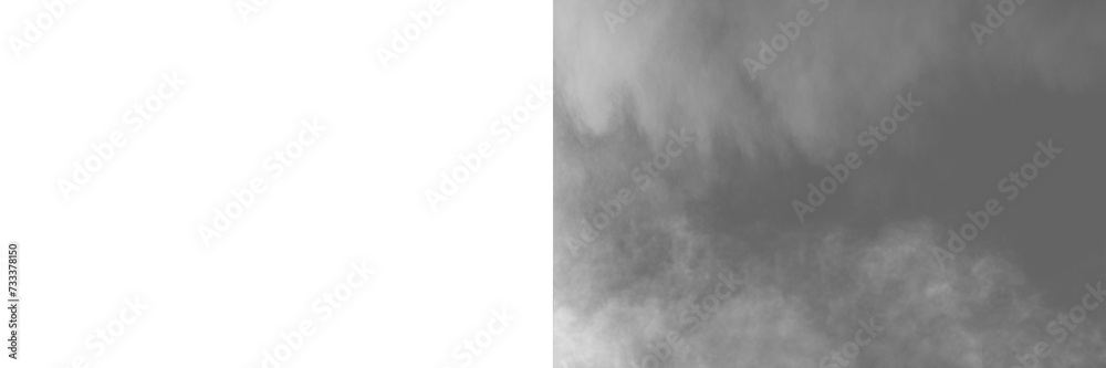 White color fog png. Fog isolated on transparent background. Fog cloud ...