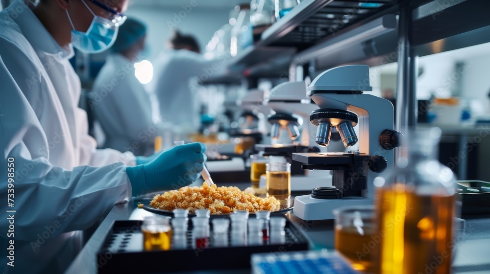 Microbiological testing and food safety audits of food samples by food ...