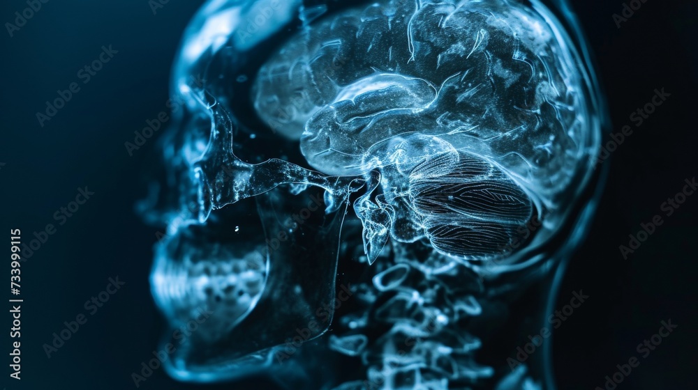 Traumatic brain injury with intracranial hemorrhage and skull fracture ...