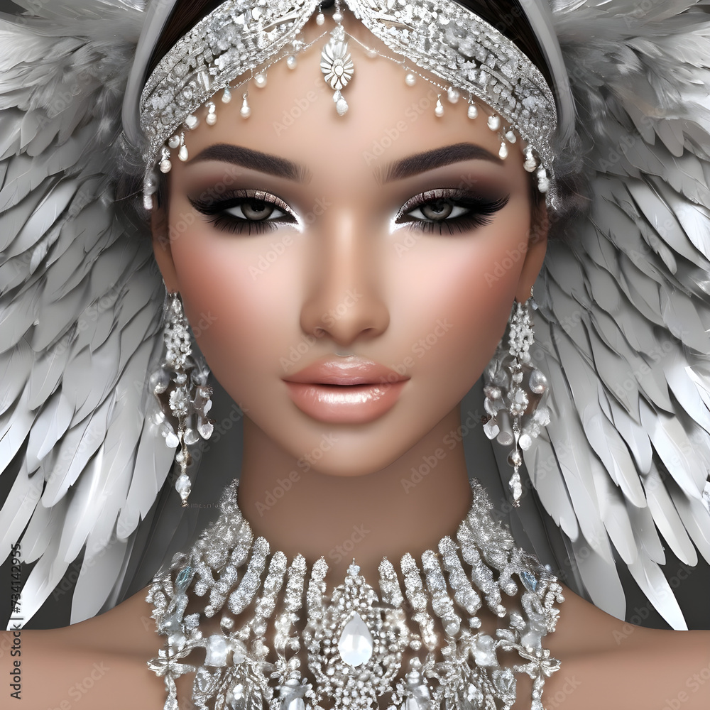In the realm of ethereal beings known as angels, there exists a ...