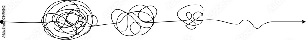 Demystifying the mess: Untangle complexity with hand-drawn lines ...