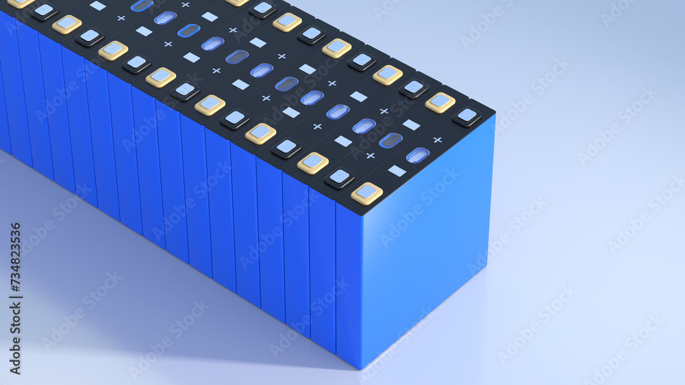 prismatic cells, rectangular lithium ion phosphate LFP battery's for ...