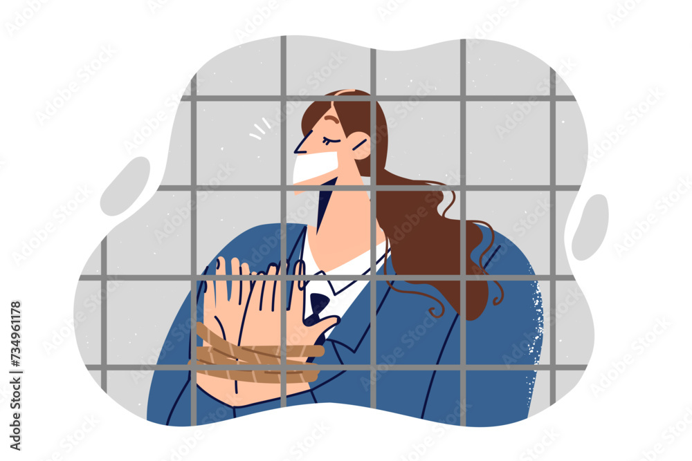 Tied up woman needs help after being kidnapped, and is located in cage ...