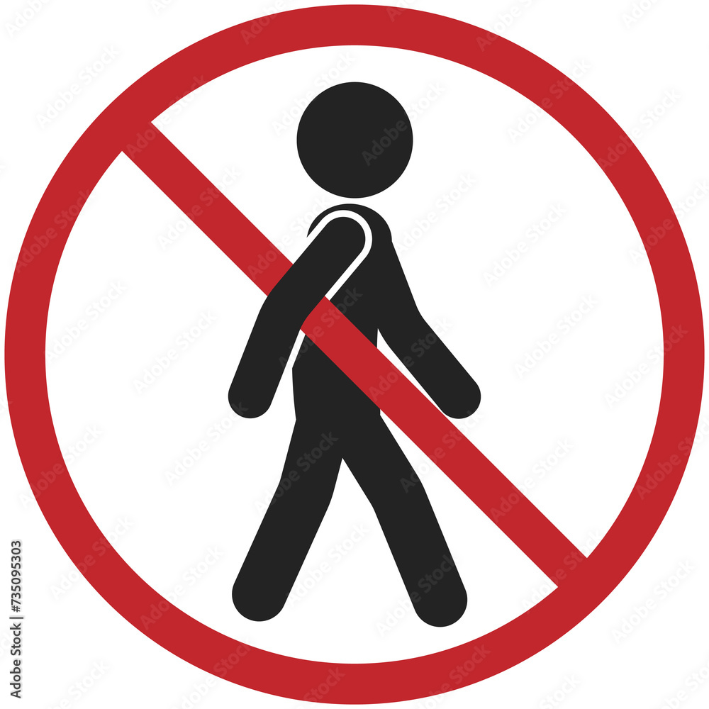 Isolated label design do not enter sign no trespassing authorized ...