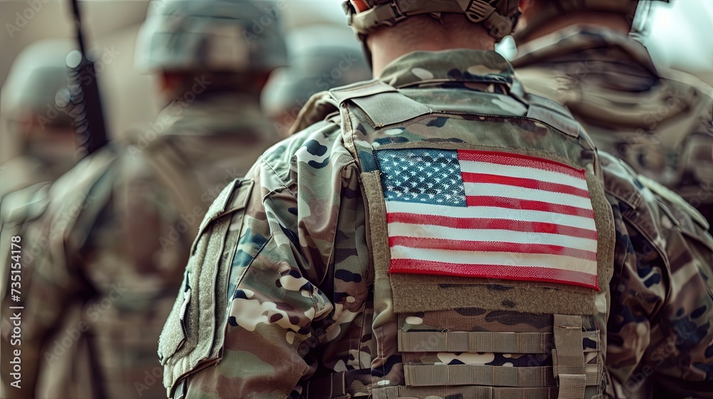 Veterans Day. US soldiers. The U.S. Army. The Armed Forces of the ...