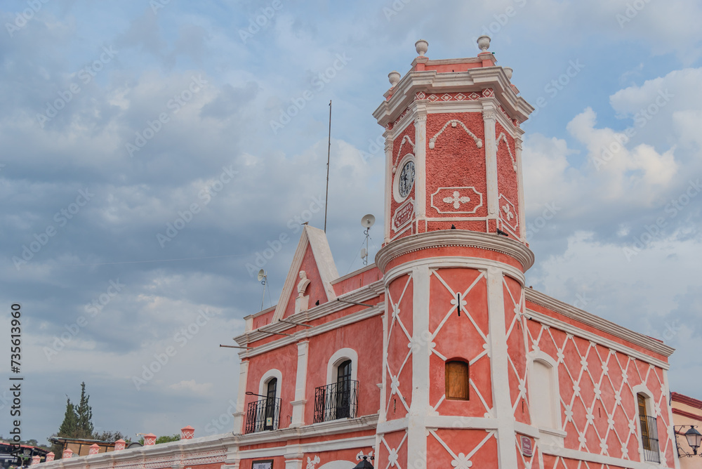 Peña de Bernal town, Originally occupied by Otomi mexican culture, a ...