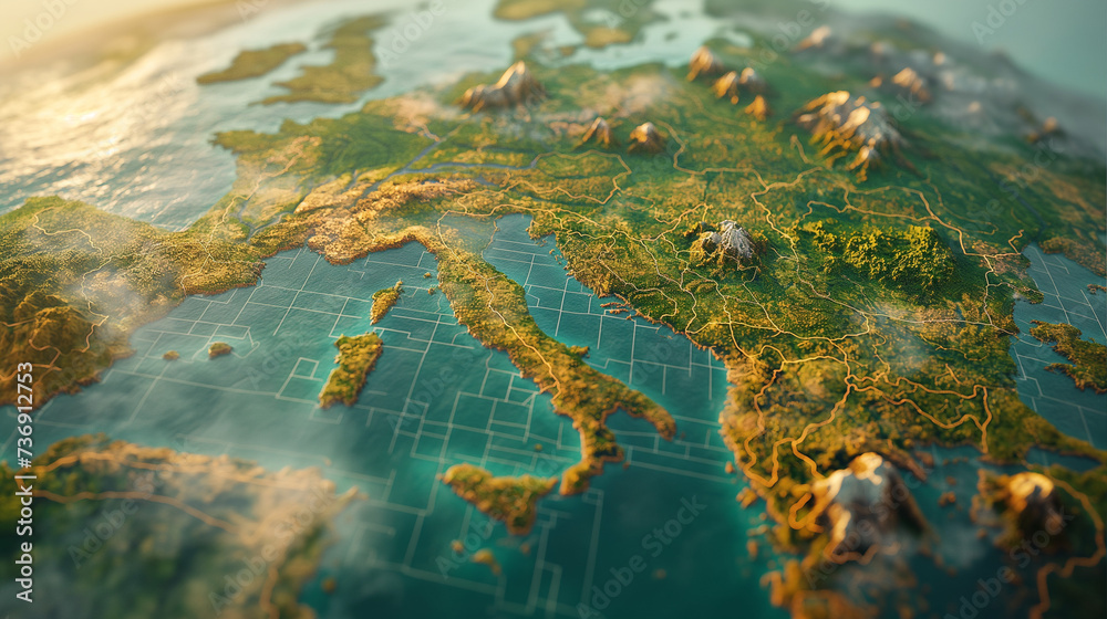 A motif that inspires a trip around the world could be a collage of ...