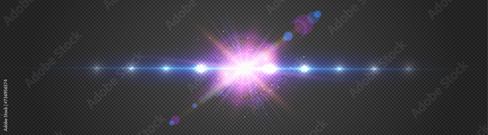 Transparent Star Light Lens Flare Effect. Abstract Overlay Background ...
