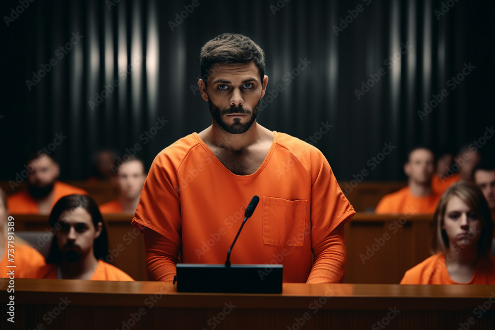 Generative AI picture restricted freedom concept prisoner in jail ...