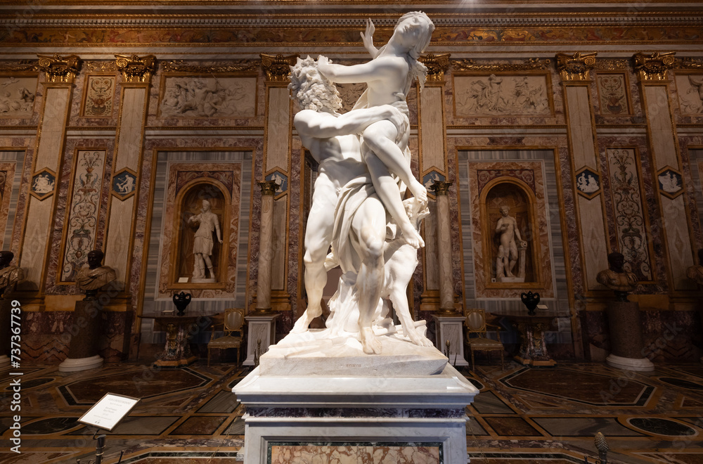 The Rape of Proserpina by Gian Lorenzo Bernini. Baroque marble ...