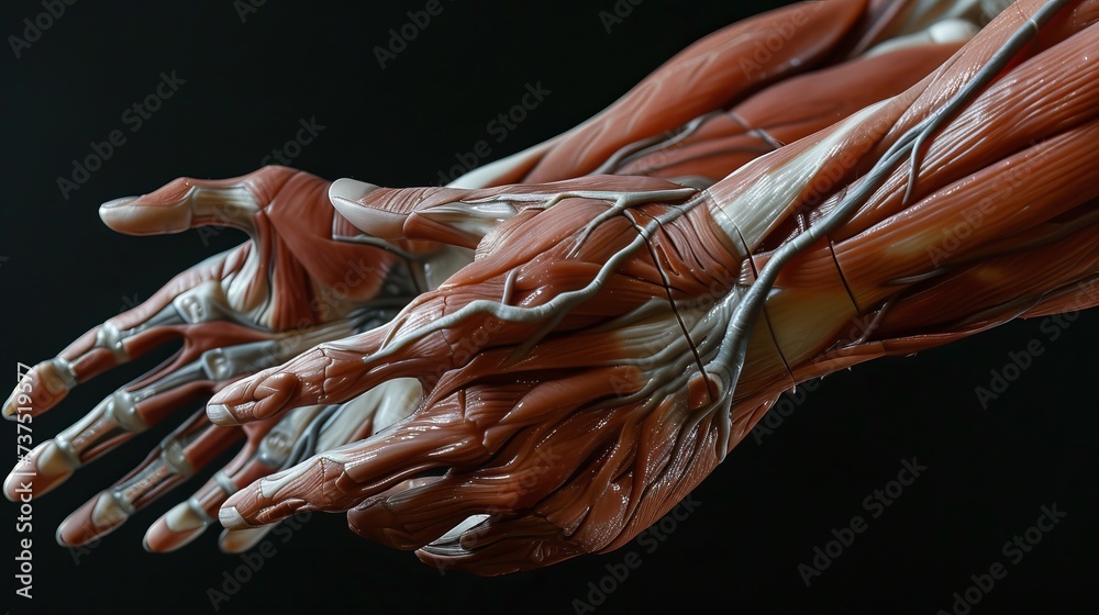 Highly Detailed Anatomical Study of Human Forearm and Hand Muscles ...