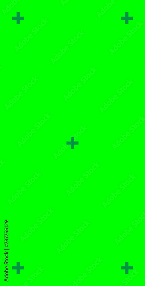Green screen background, VFX motion tracking markers. Art design green ...