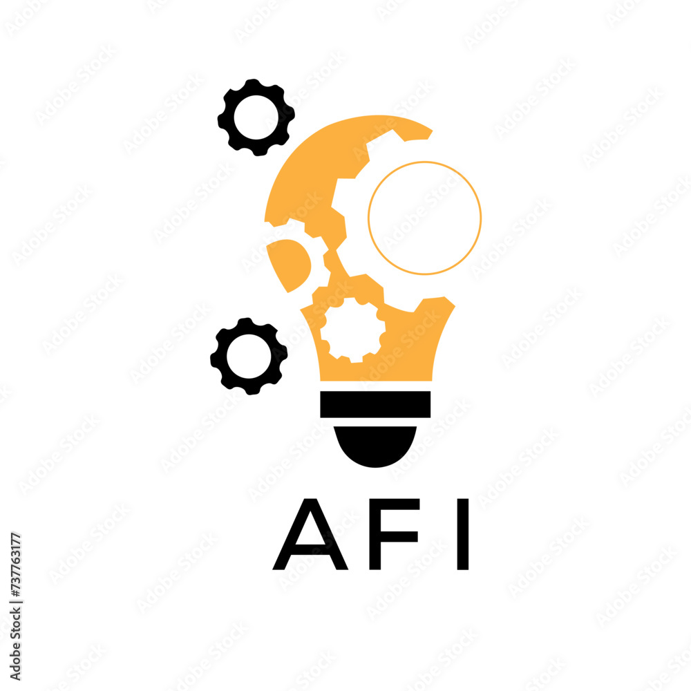 Initial AFI Letter Linked Logo for business and company identity ...