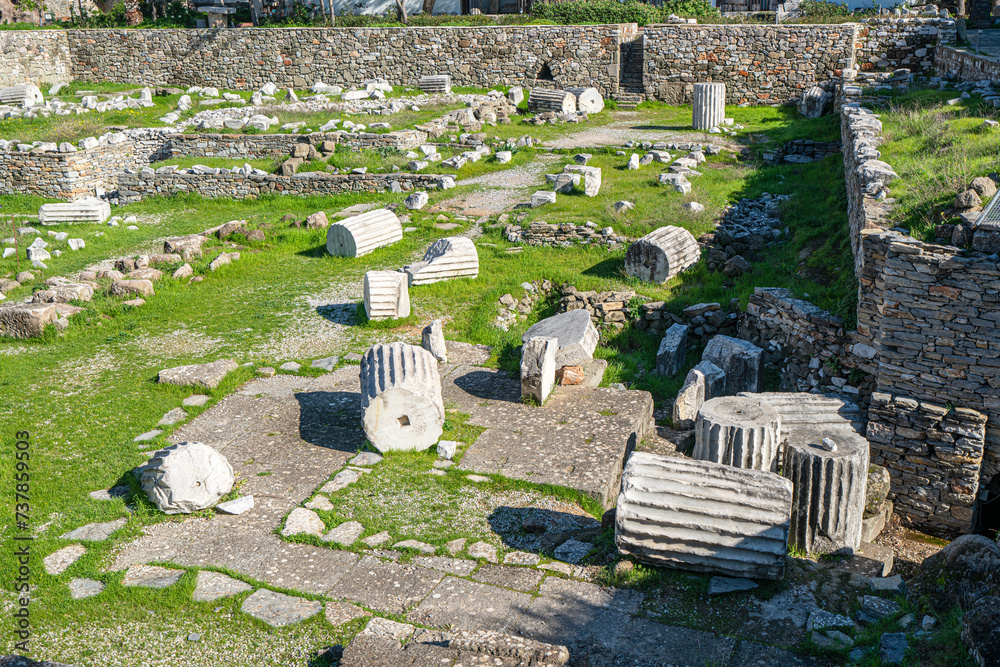 Bodrum Mausoleum Museum, also known as the Mausoleum of Halicarnassus ...