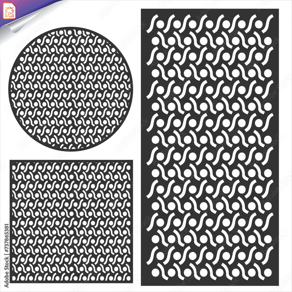 Inspiring Jali Design Ideas with Intricate Laser Cut Patterns Stock ...