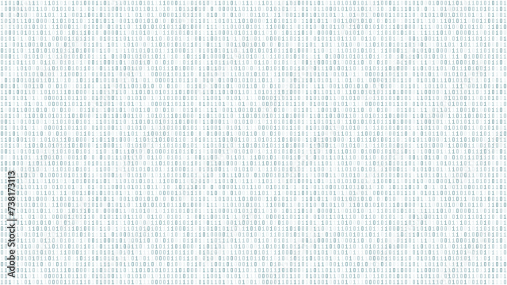 Vector Binary Code Background Stock Vector Adobe Stock
