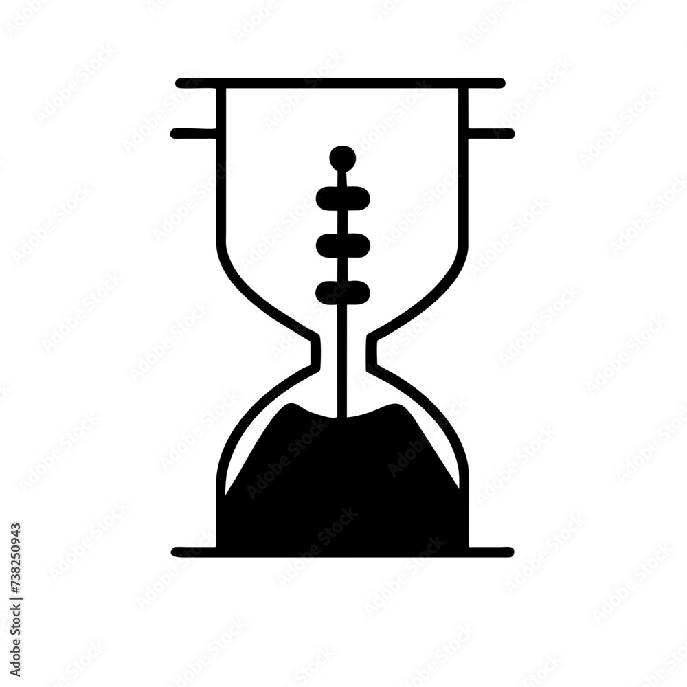 Stopwatch and timer icon, representing precision and efficiency, ideal ...