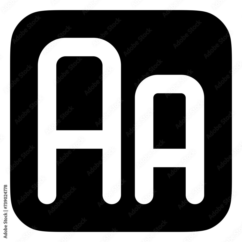 Editable font size vector icon. Part of a big icon set family. Perfect ...