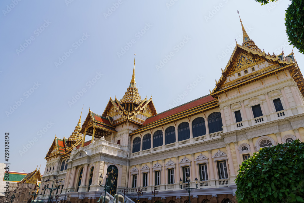 Bangkok, Thailand - Feb 13, 2024 : Many foreign tourists come to visit ...