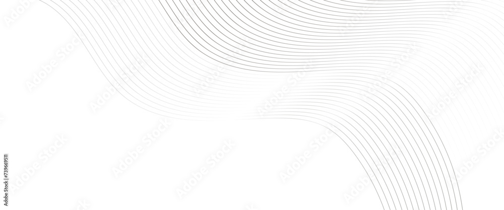 Vector white minimal seamless wavy lines pattern abstract background ...