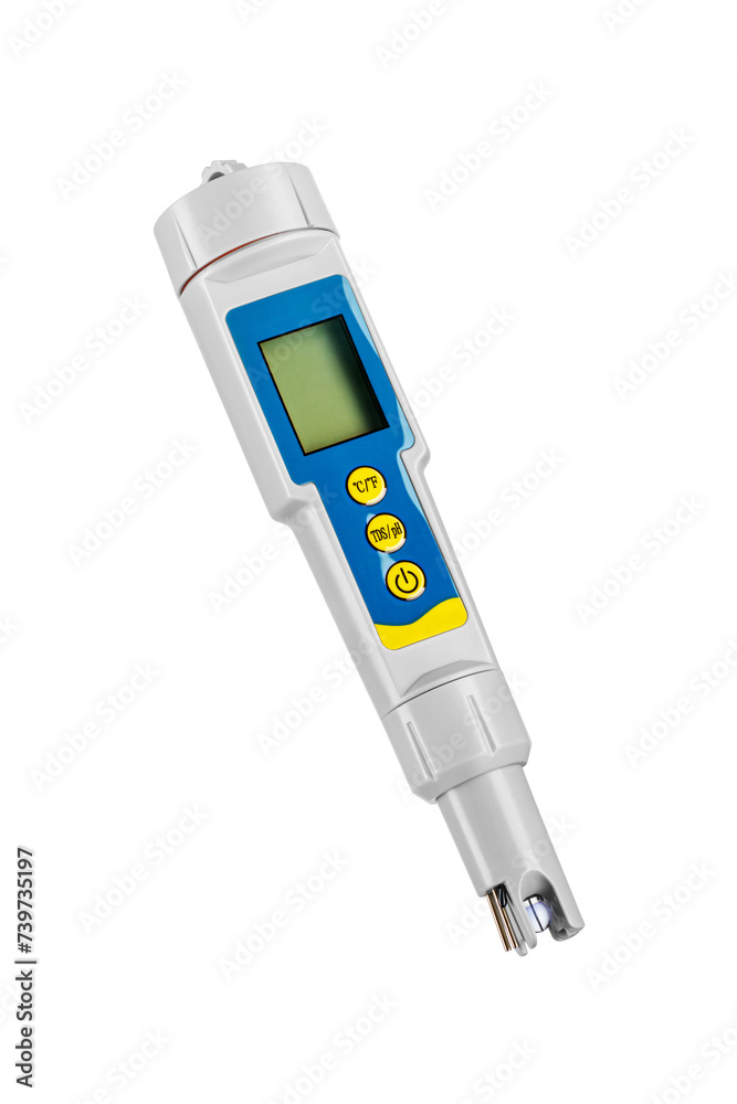 TDS and PH meter isolated. Water quality control tool. Transparent PNG ...