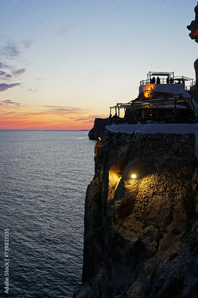 Exterior architecture and design of local lounge club and restaurant ...