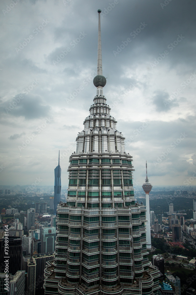 Petronas Twin Towers, Menara Kuala Lumpur TV Tower and Merdeka 118 ...