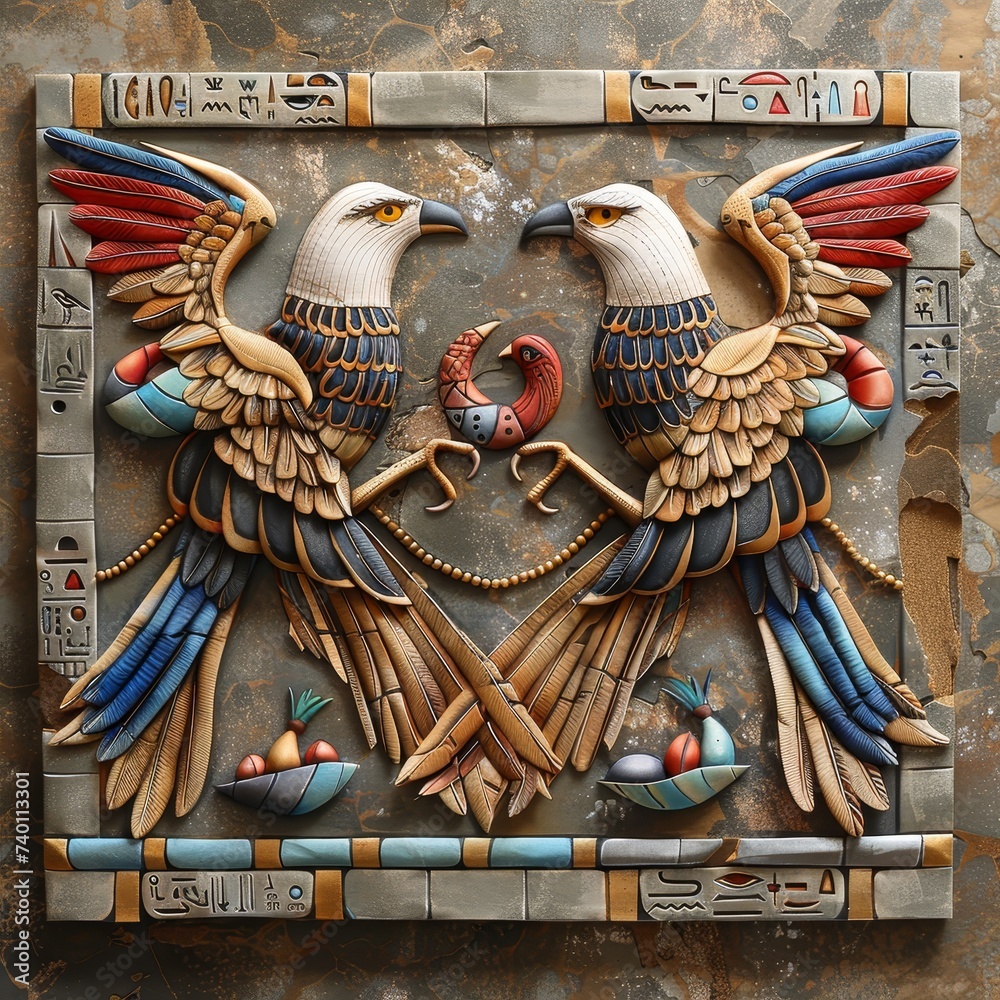 This intricately designed paper art piece is a tribute to the Ancient ...