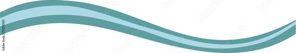 Wavy corner border frame, colorful border frame, curve Stock ...