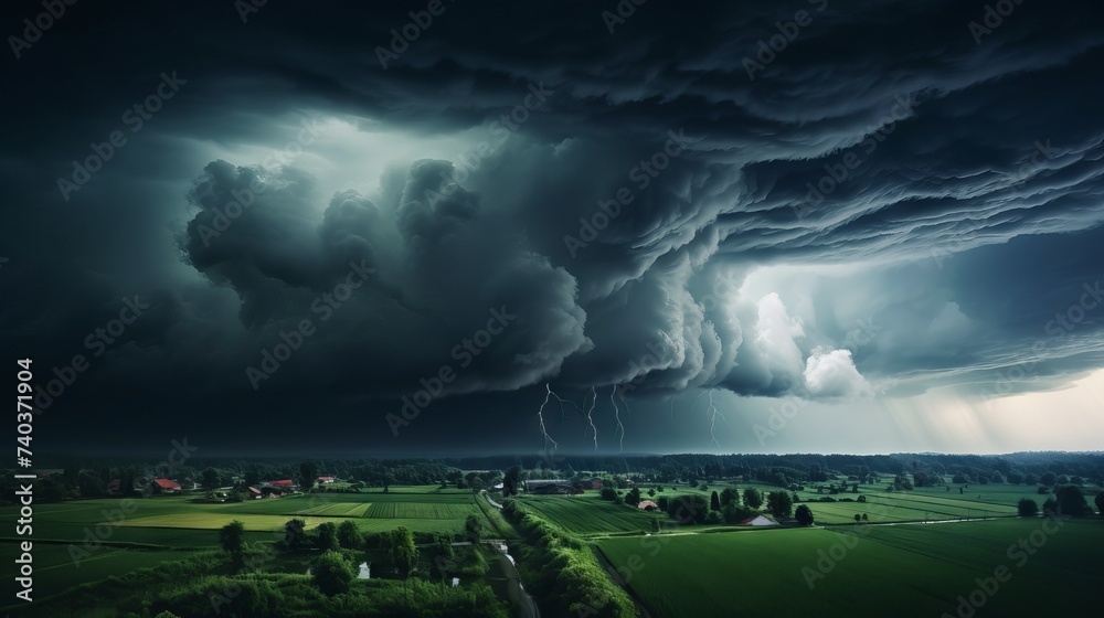 Ominous Storm Clouds Gathering: Climate Change Impacts Captured with ...