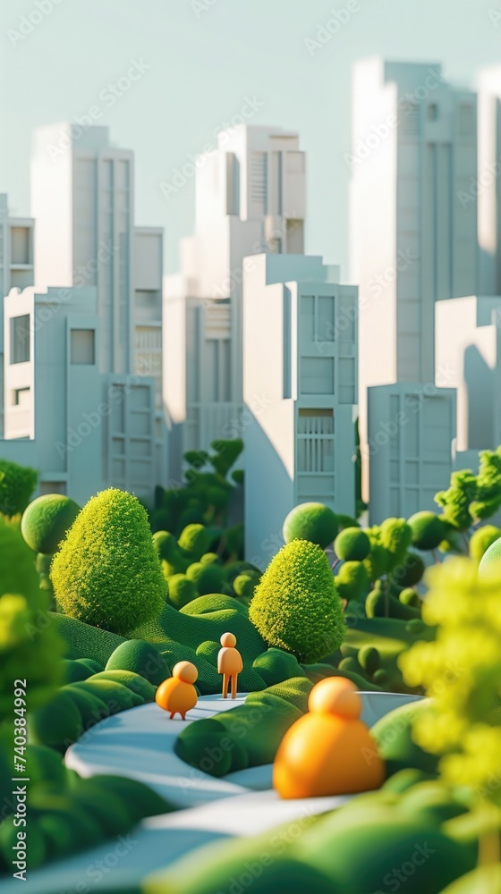 Cartoon digital avatars of CityPlanPro Assessing sustainability ...