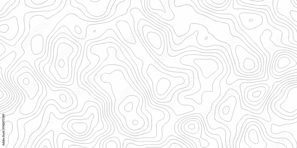 Abstract pattern with lines seamless pattern and topography map and ...