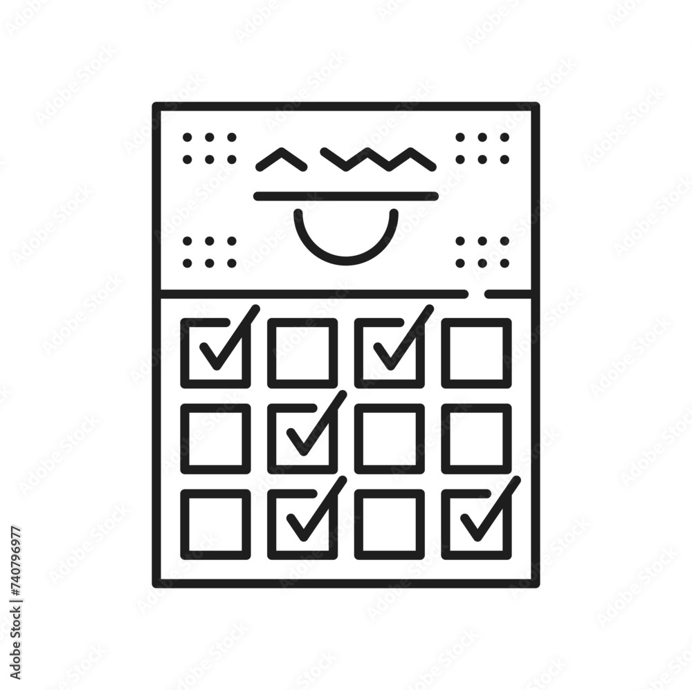 Planning icon. Project, goal, management and schedule symbol. Isolated ...