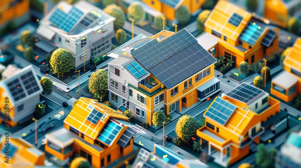 Infographic on the evolution of solar panel technology, from past ...