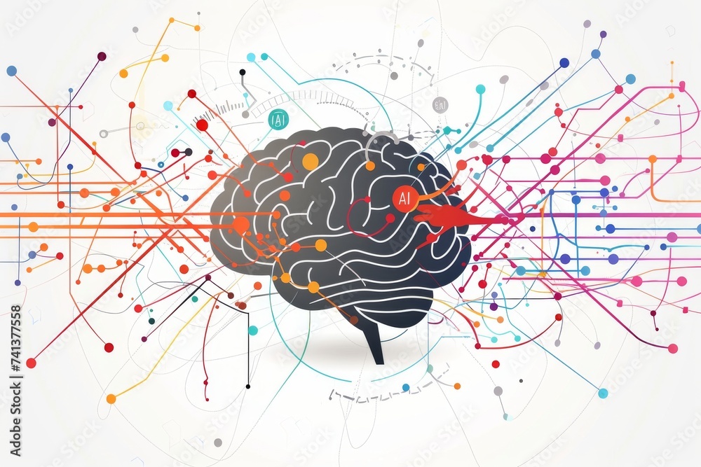 AI Brain Chip it budgeting. Artificial Intelligence emotional ...