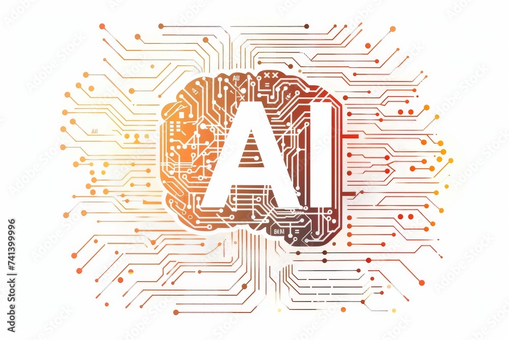 AI Brain Chip dual energy ct. Artificial Intelligence associative ...