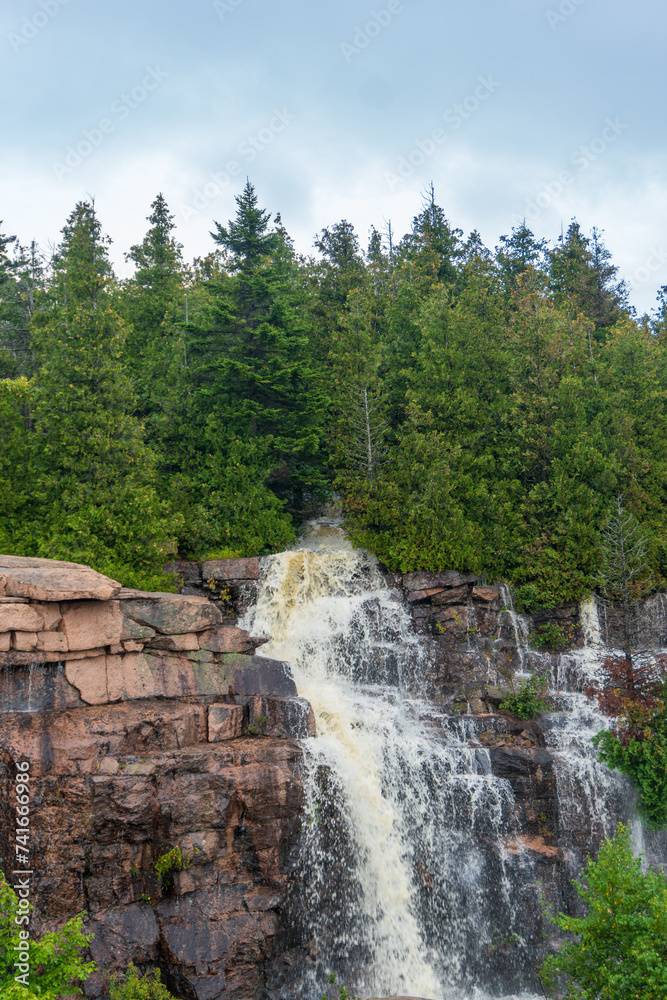 Fotografie Cadillac Mountain Summit Road in Acadia National Park, Maine ...