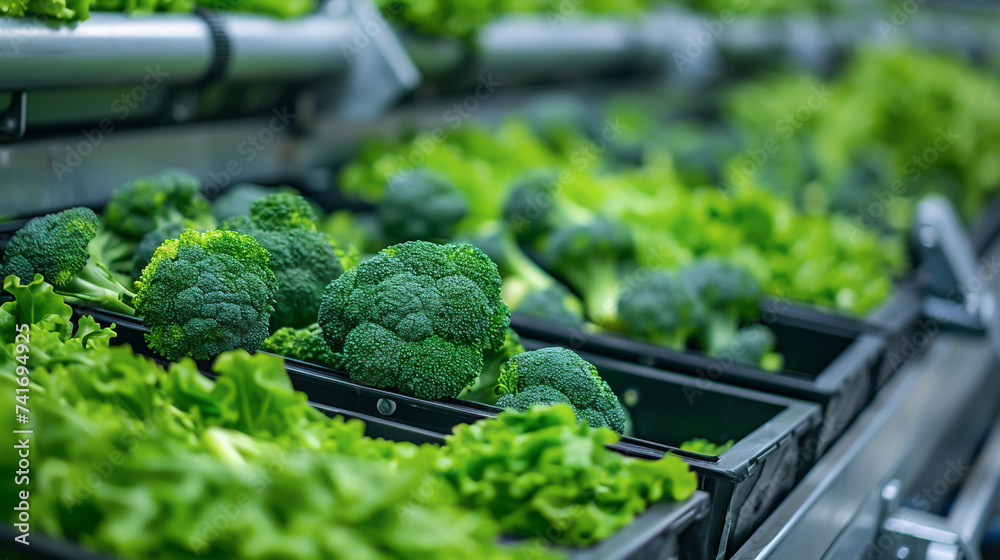 Automated lines churning out broccoli merging agriculture with ...