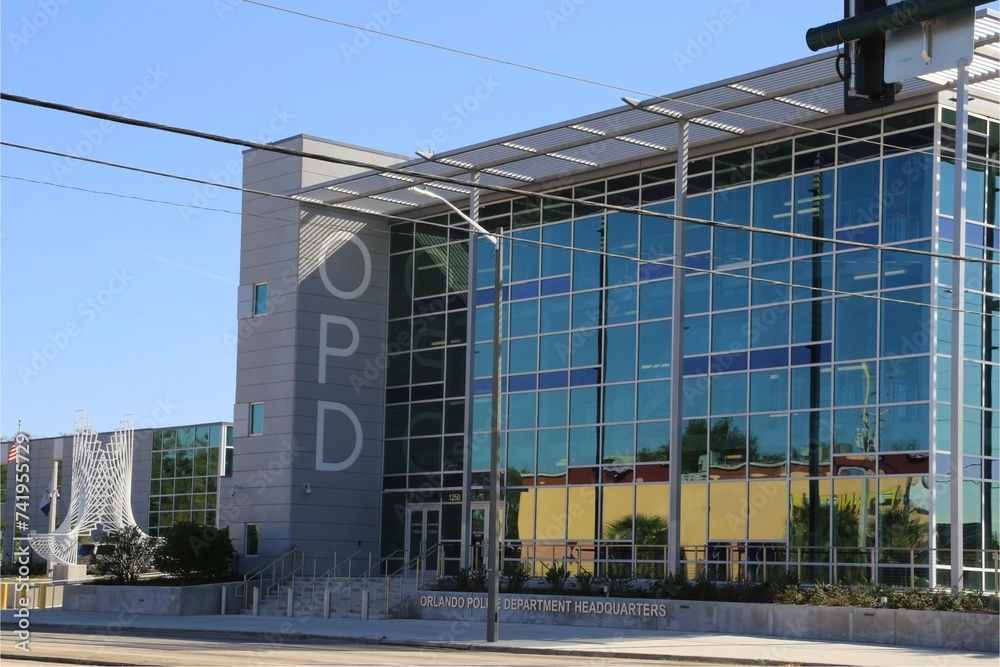 Crime Scene Facility and Police Headquarters of the Orlando Police ...