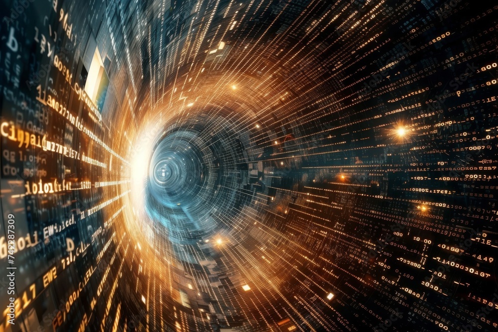 Illustrate the intrinsic connection between binary code and the ...