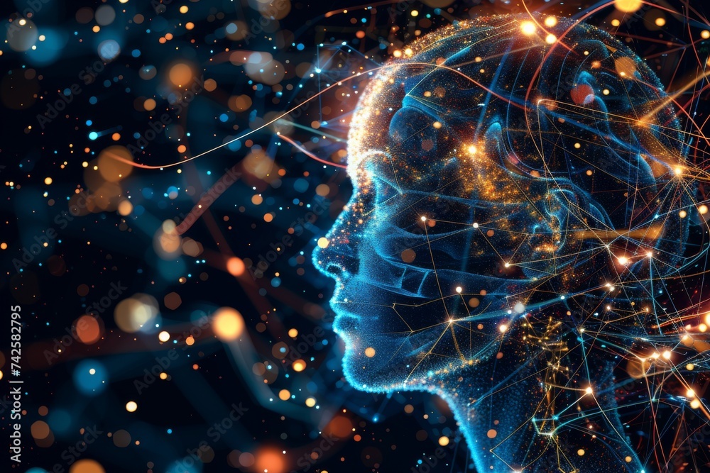 AI Brain Chip degradation. Artificial Intelligence in human motor ...