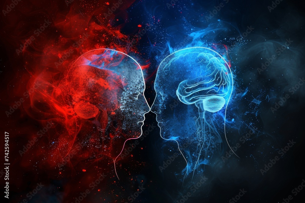 AI Brain Chip devices. Artificial Intelligence interference mind ...