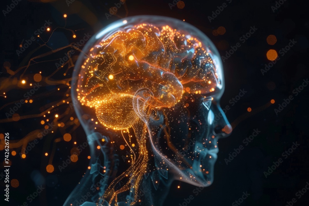 AI Brain Chip research. Artificial Intelligence commerce mind current ...