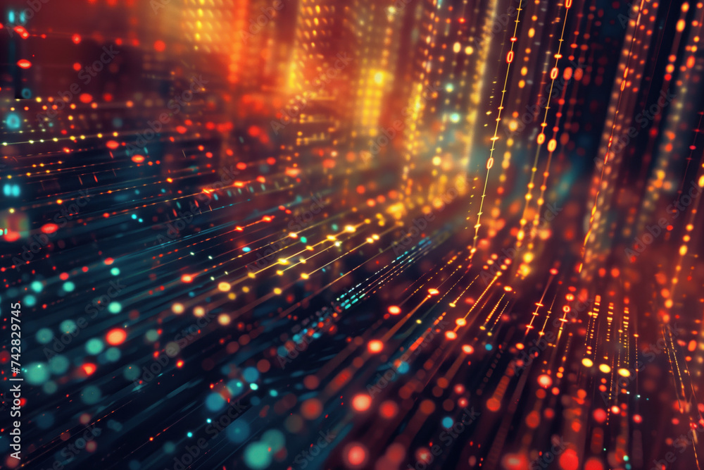 Abstract light background. A slide background for showcasing coding ...