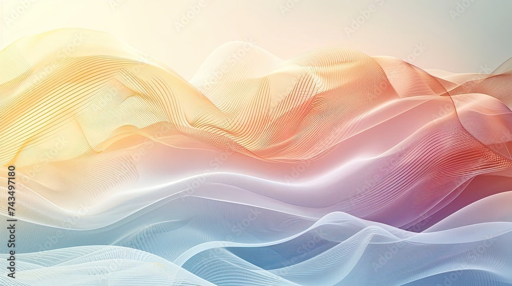 Illustration Stock Elegant and soothing background for a mathematics ...