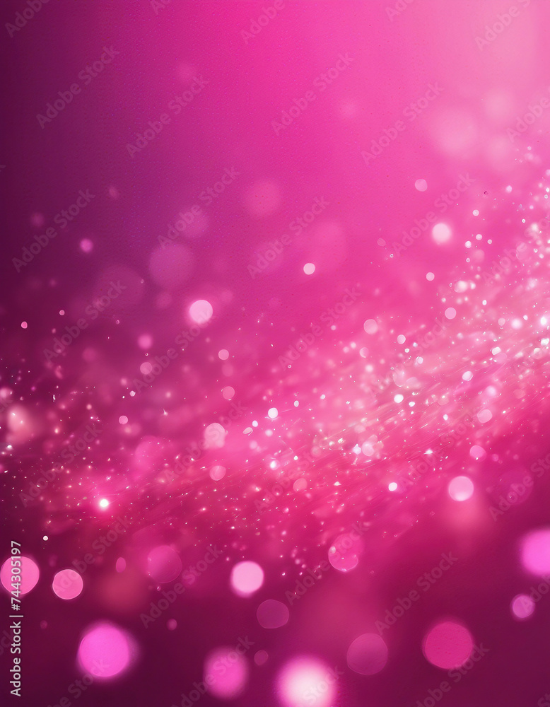 beautiful pink bokeh light effect design Stock Illustration | Adobe Stock