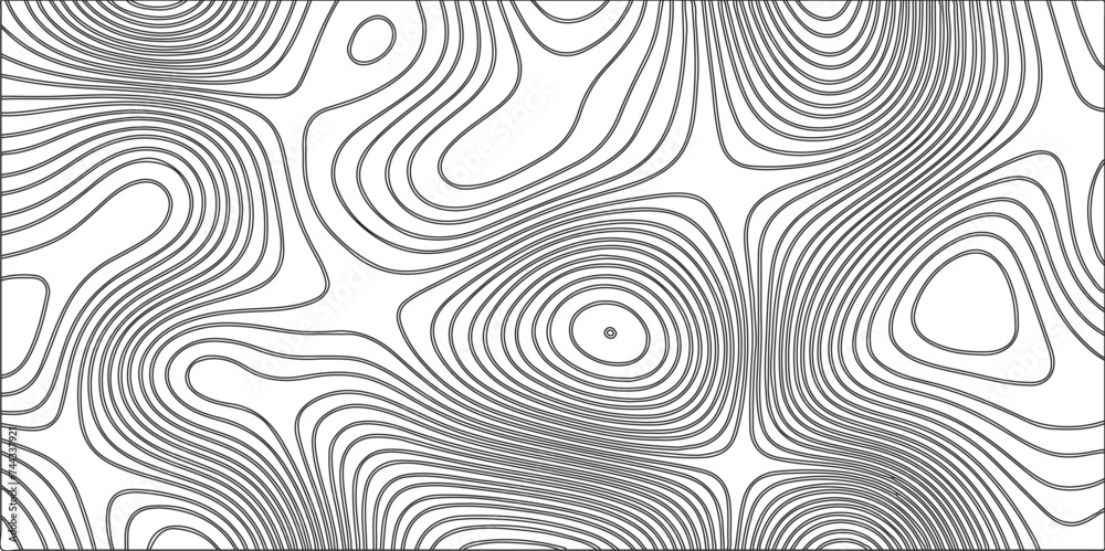 Topographic map background with geographic line map with elevation ...